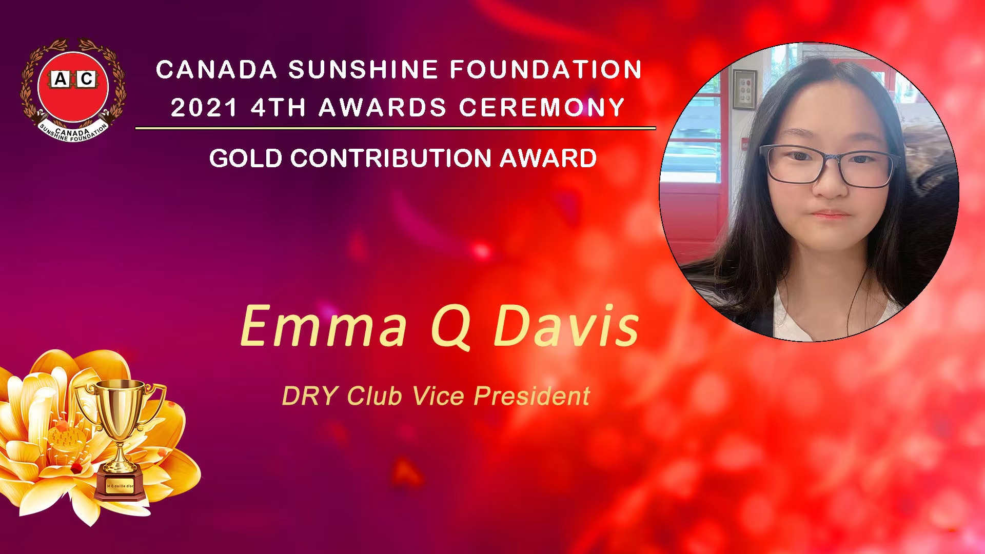Emma Q Davis – Sunshine Foundation